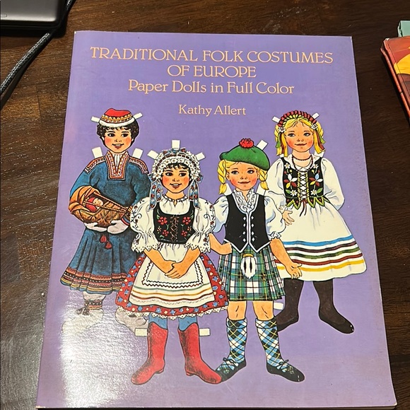 Other | Traditional Folk Costumes Of Europe Paper Dolls | Poshmark